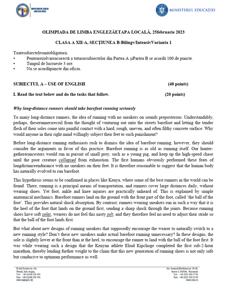 12B - Bilingv Intensiv | PDF | Inflation | Running