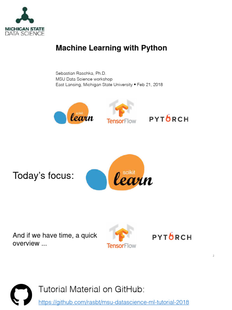 2018 02 Msu Data Science | PDF | Dependent And Independent Variables ...