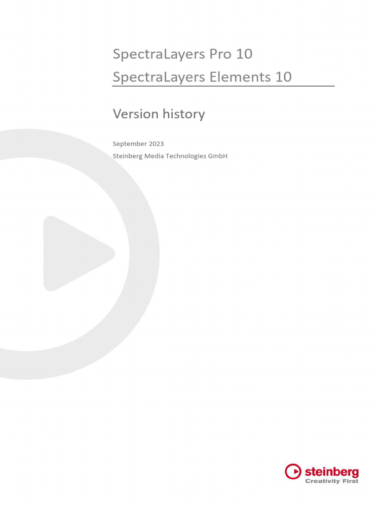 SpectraLayers 10.0.30 Version History | Download Free PDF | Graphics ...