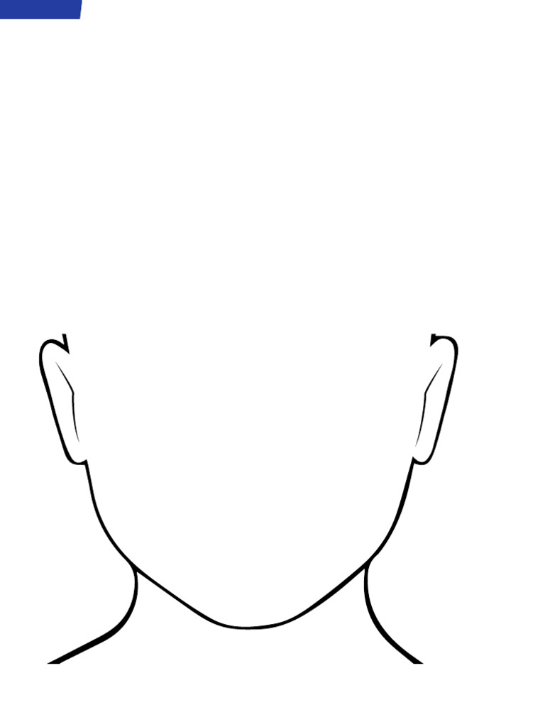 Free Printable Head Template of A Human Face | PDF