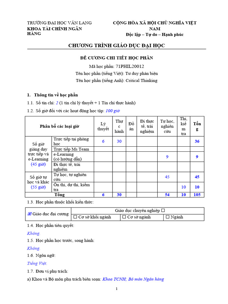 DCCT TDPB - HK231 | PDF