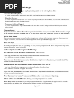 Disability Allowance Application Guide | PDF | Disability | Injury