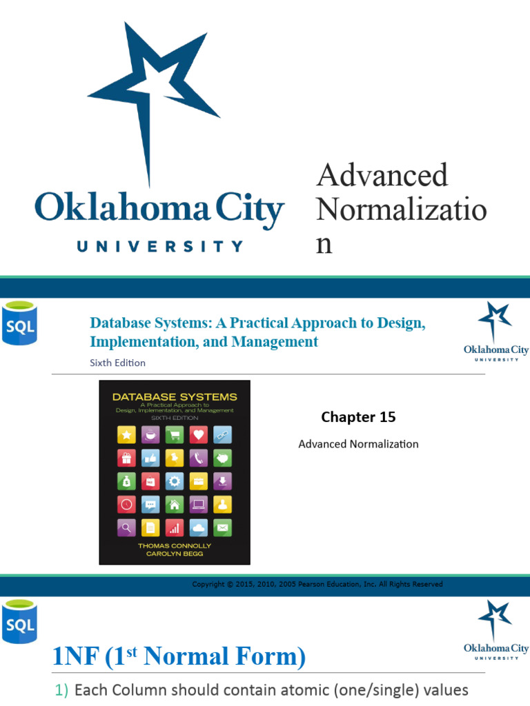 Normalization 2 | PDF