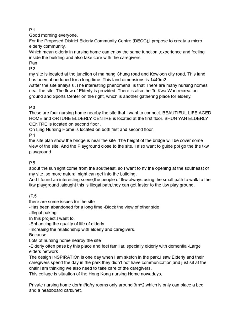 Od Presentation Script | Download Free PDF | Caregiver | Health Care