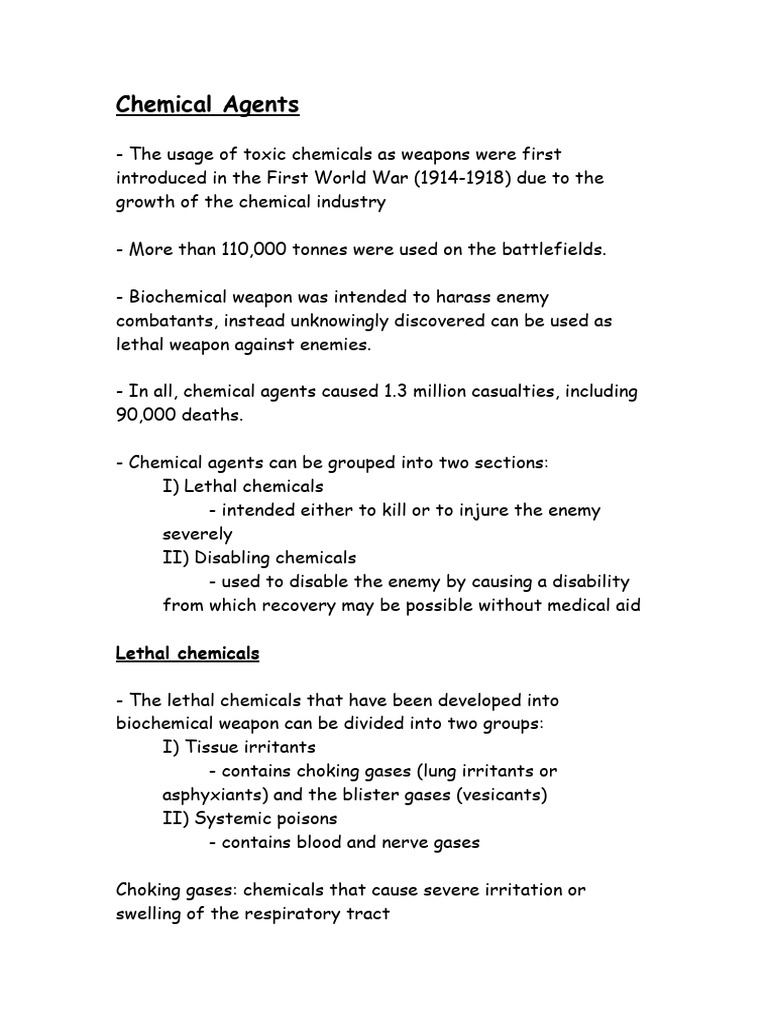 Biochemical Weapon | PDF | Anthrax | Smallpox