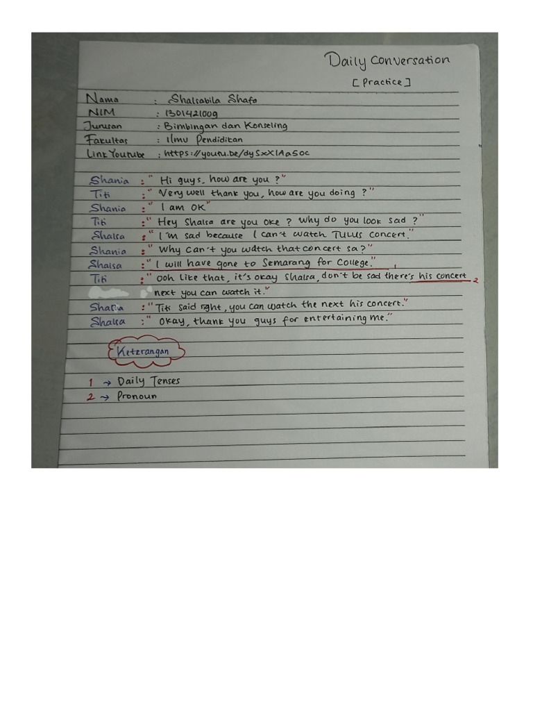 Daily Conversation Pdf