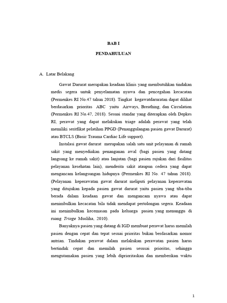Proposal Bab 1 Acc Pak Indra | PDF | Pengembangan Diri