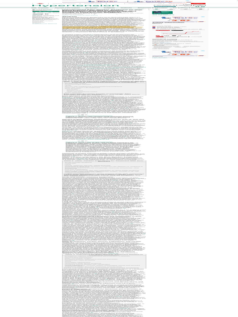 Individualized Beta-Blocker Treatment For High Blood Pressure Dictated by Medical Comorbidities ...