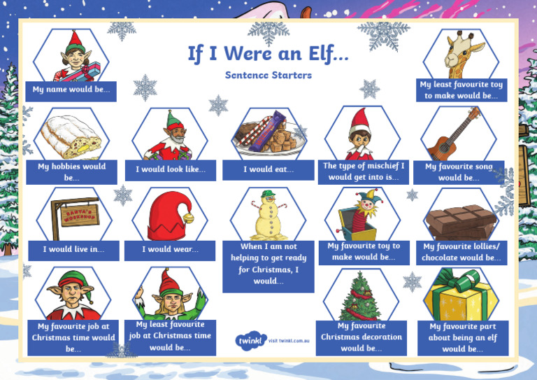 If I Were an Elf: Creative Prompts | PDF | Poetry