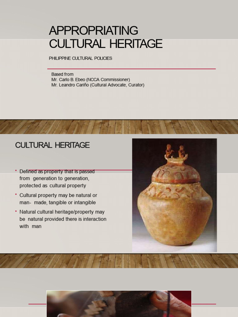 Cultural Appropriation in Philippine Heritage | PDF | Cultural Heritage ...