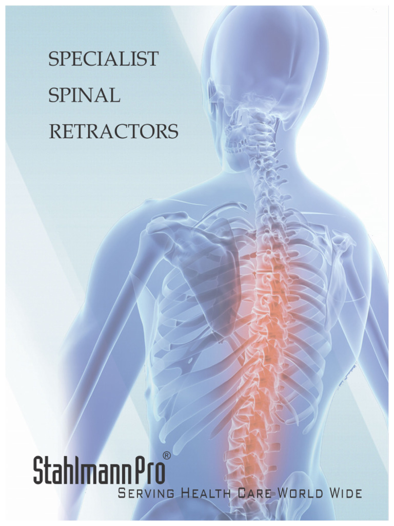 STAHLMANN Pro SPECIALIST SPINAL RETRACTORS System | PDF