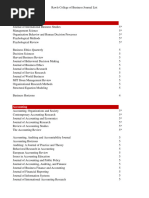 ABDC Journal Rankings Overview 2024 | PDF | Economics | Economies