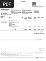 Flipkart Invoice - PDF - Invoice | PDF