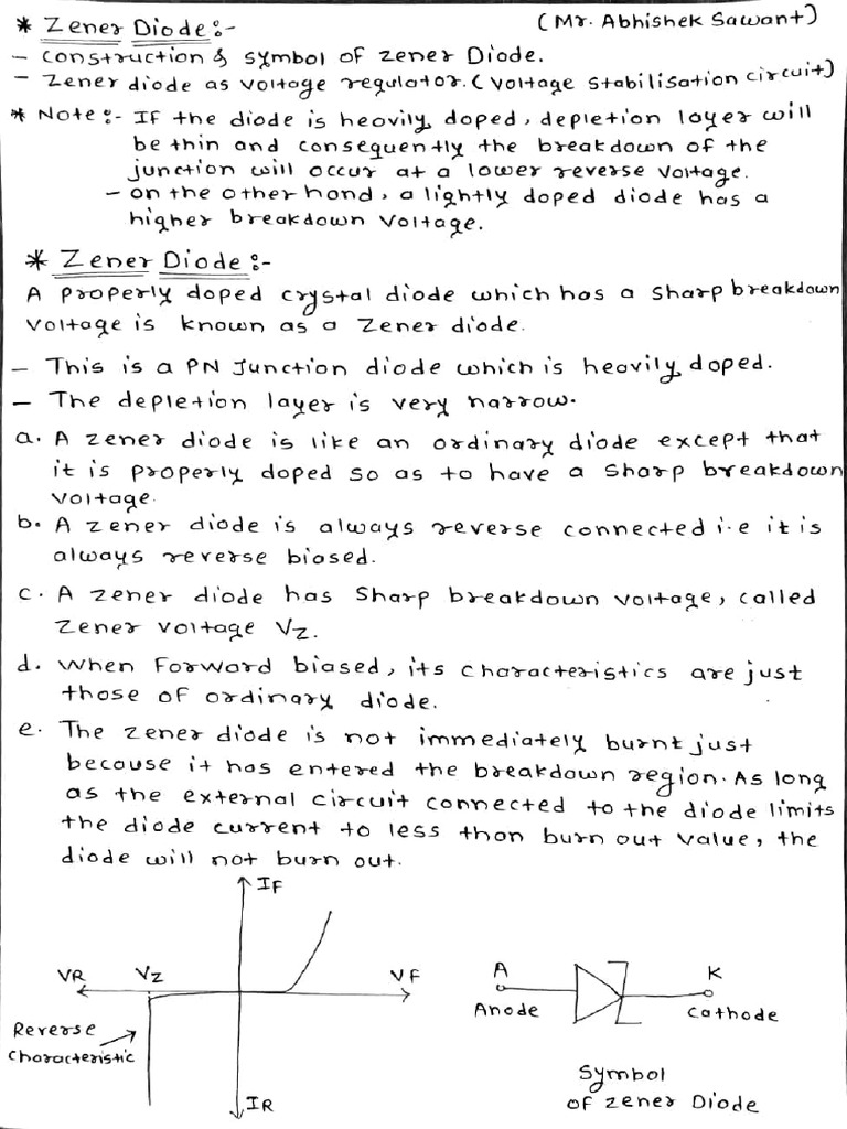 Diodes and Applications | PDF | P–N Junction | Cathode