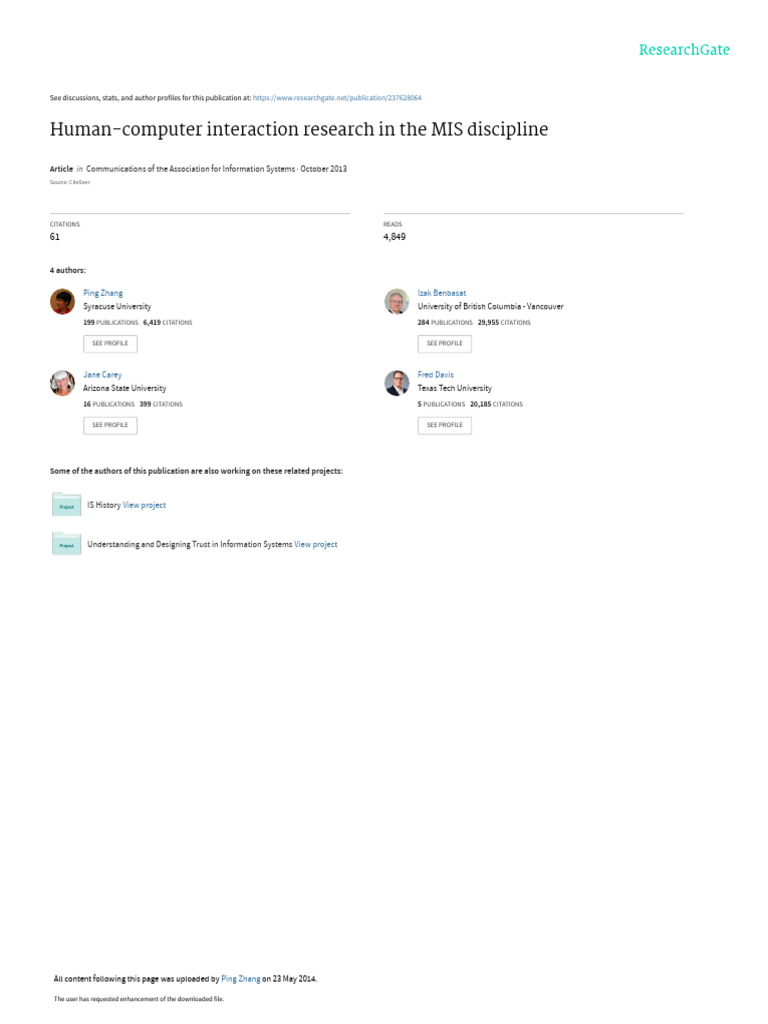 Viewcontent Cgi | Download Free PDF | Human–Computer Interaction | Information System