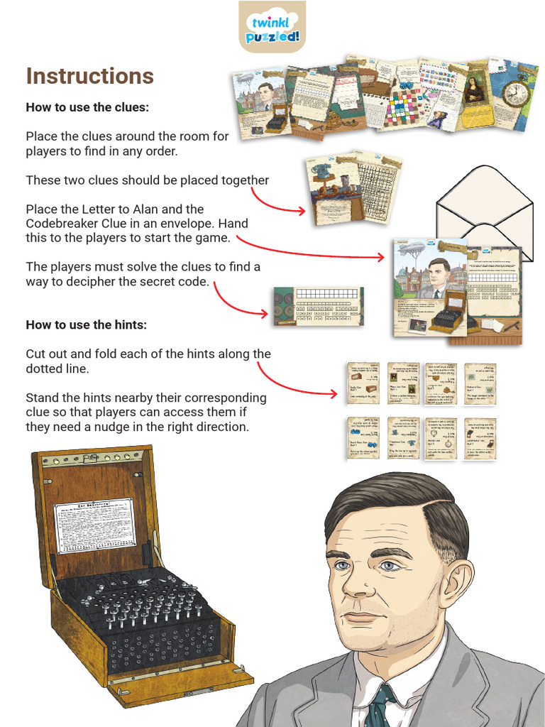 T PZ 1670410340 Escape Room The Enigma Puzzle - Ver - 2 | PDF ...