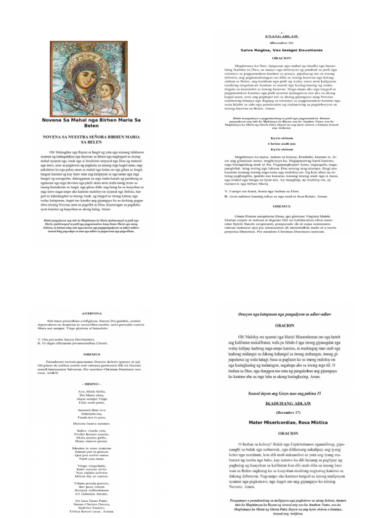 Novena | PDF