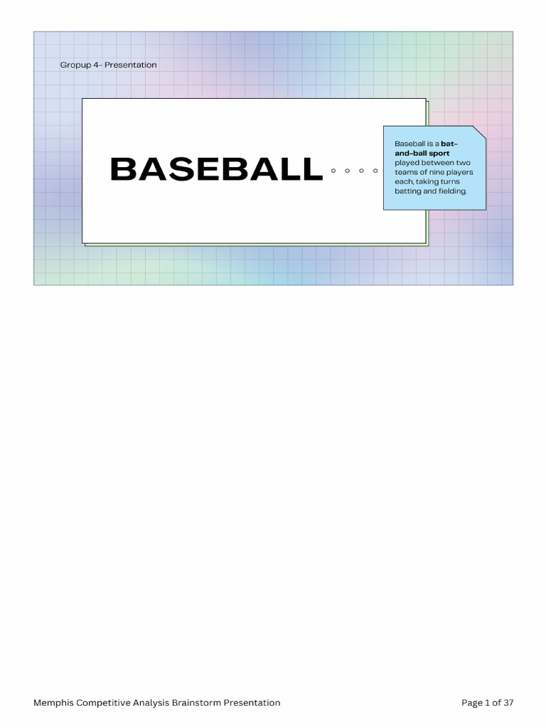 Pe Baseball | PDF