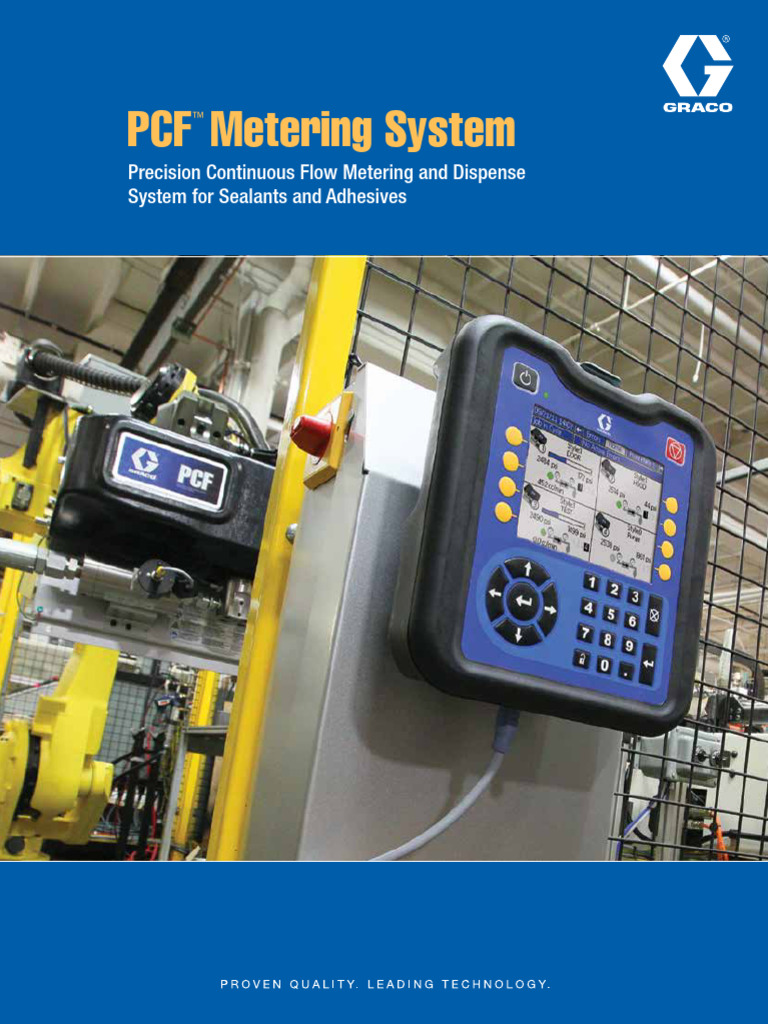 PCF Metering System | PDF | Flow Measurement | Physical Sciences