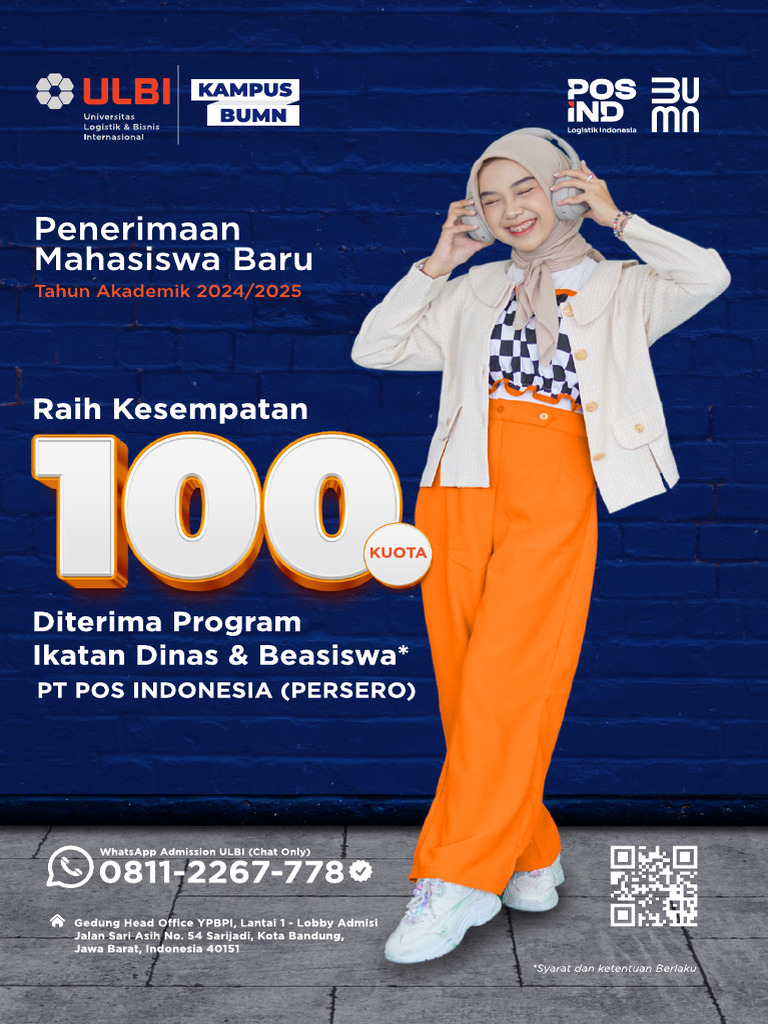 E-Brochure - Reguler Admission ULBI TA.2024 - 2025 | PDF