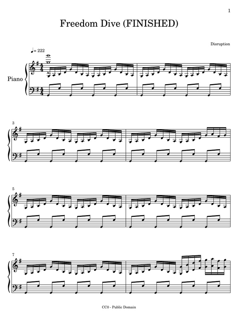 Piano Sheet Music Collection | PDF