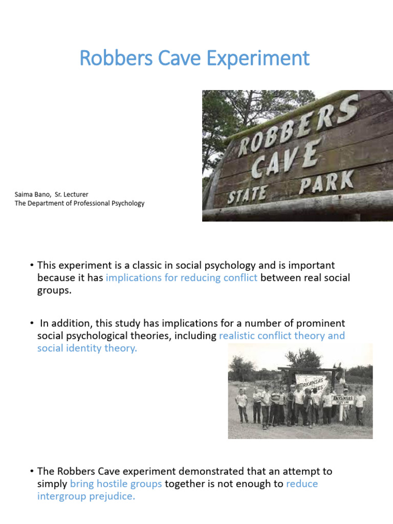 Robbers Cave Exp 25092023 104626pm 15022024 022942pm | PDF | Prejudices ...