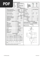 Mechanical Data Sheet For Nitrogen Receiver | PDF | Screw | Mechanical ...