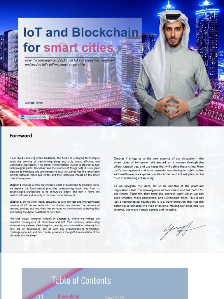 IoT and Blockchain For Smart Cities | PDF | Internet Of Things ...