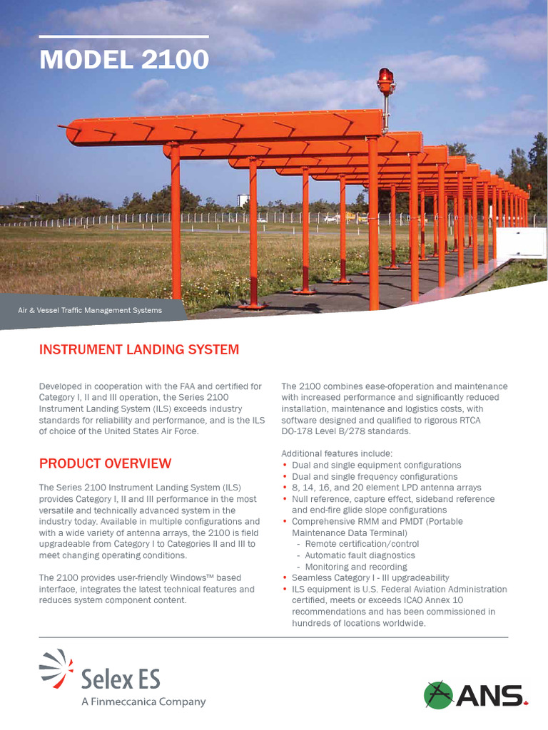 Selex Model - 2100 ANS | PDF | Antenna (Radio) | Radio