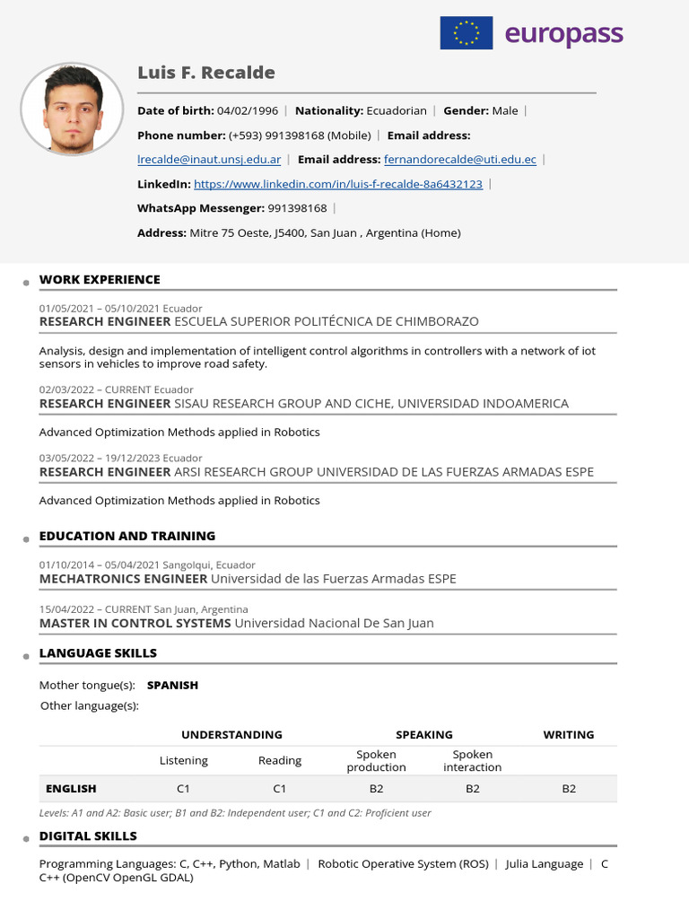 Luis F Recalde | PDF