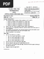 Maths Form 1 - Final Exam Paper 2 | PDF | Teaching Methods & Materials ...