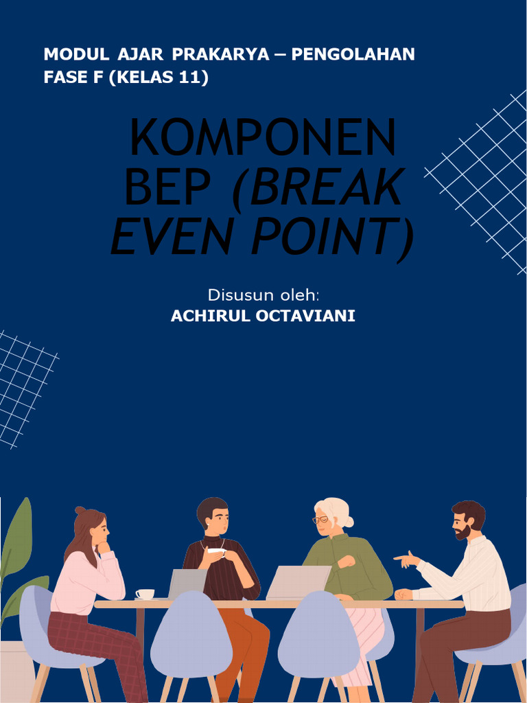 Komponen BEP dalam Prakarya Kelas 11 | PDF