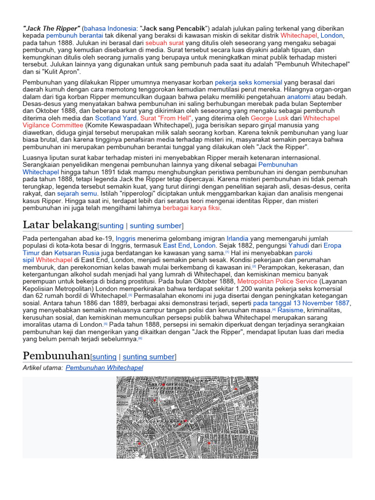 Jack The Ripper | PDF