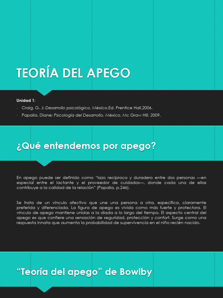 Teoria Del Apego y Estilos de Crianza - 240213 - 125239 | PDF | Teoría de apego | Desarrollo humano