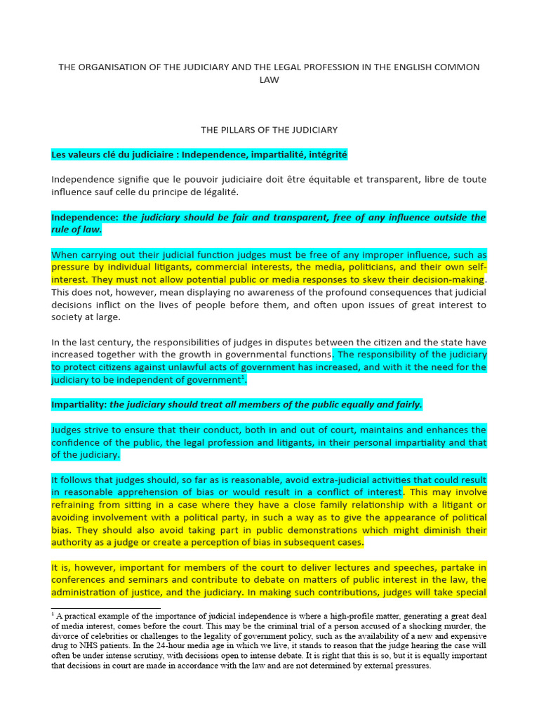 The Judiciary in England and Wales | PDF | Prosecutor | Magistrate