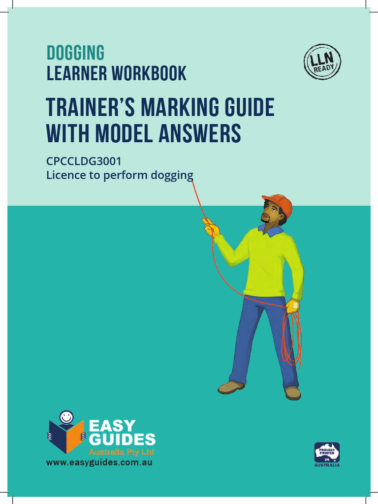 Dogging Cpccldg3001 Sample | PDF | Crane (Machine) | Hazards