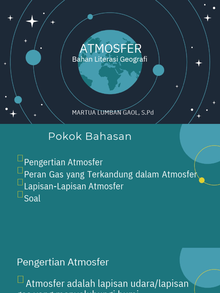 Geografi: Memahami Atmosfer | PDF