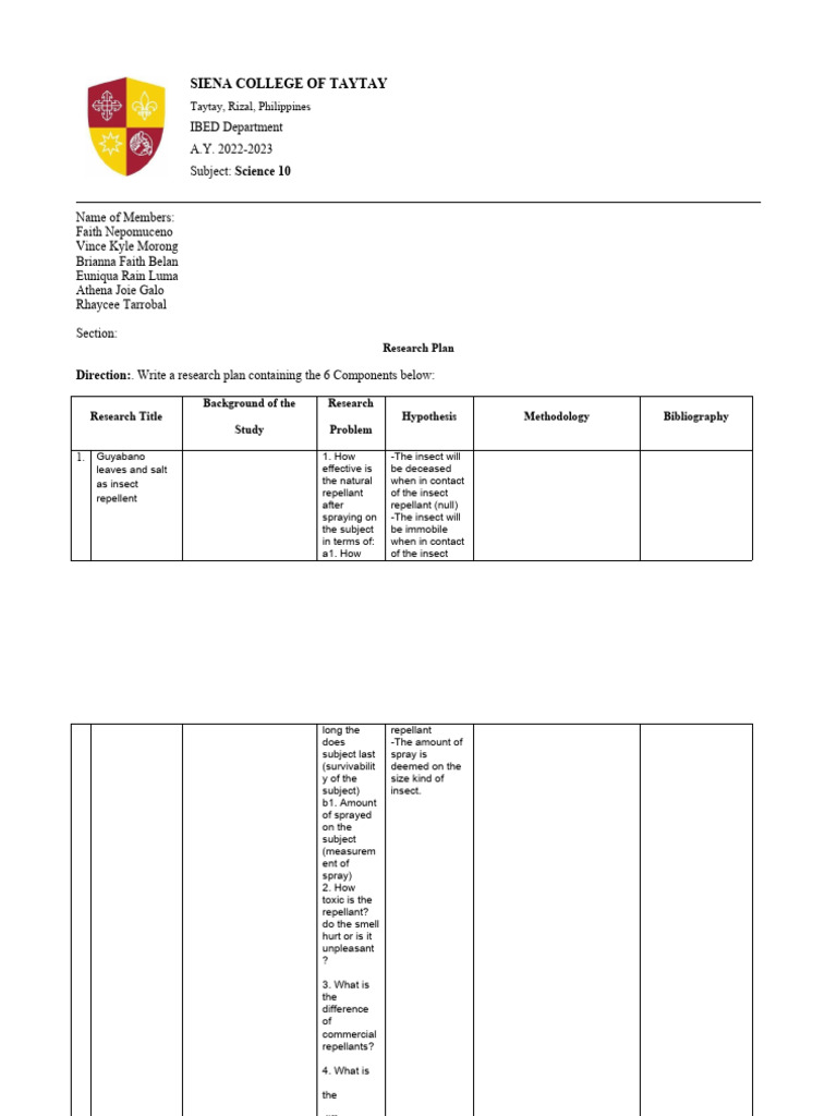 _Research-Plan-Group-2 | PDF | Polystyrene | Adhesive