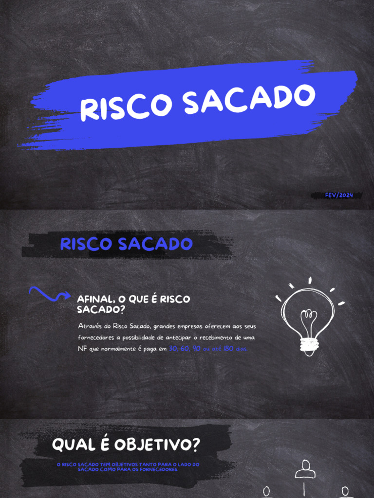 Risco Sacado Mesa de Crédito | PDF | Crédito | Finanças e Administração ...