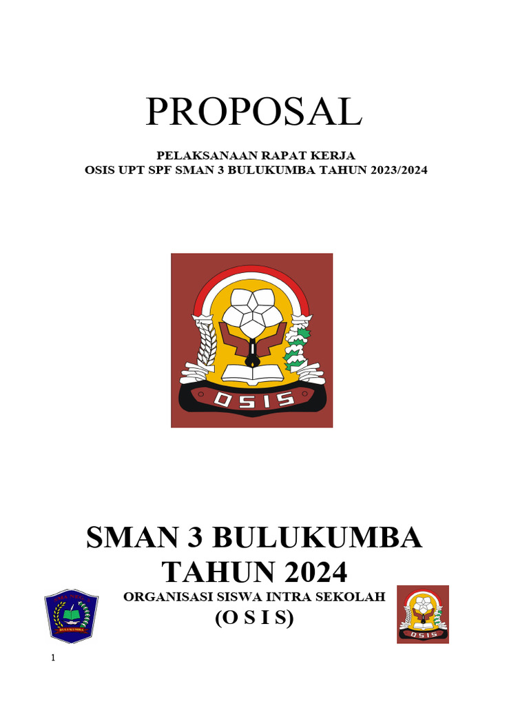 Proposal Raker 2023 - 2024 | PDF