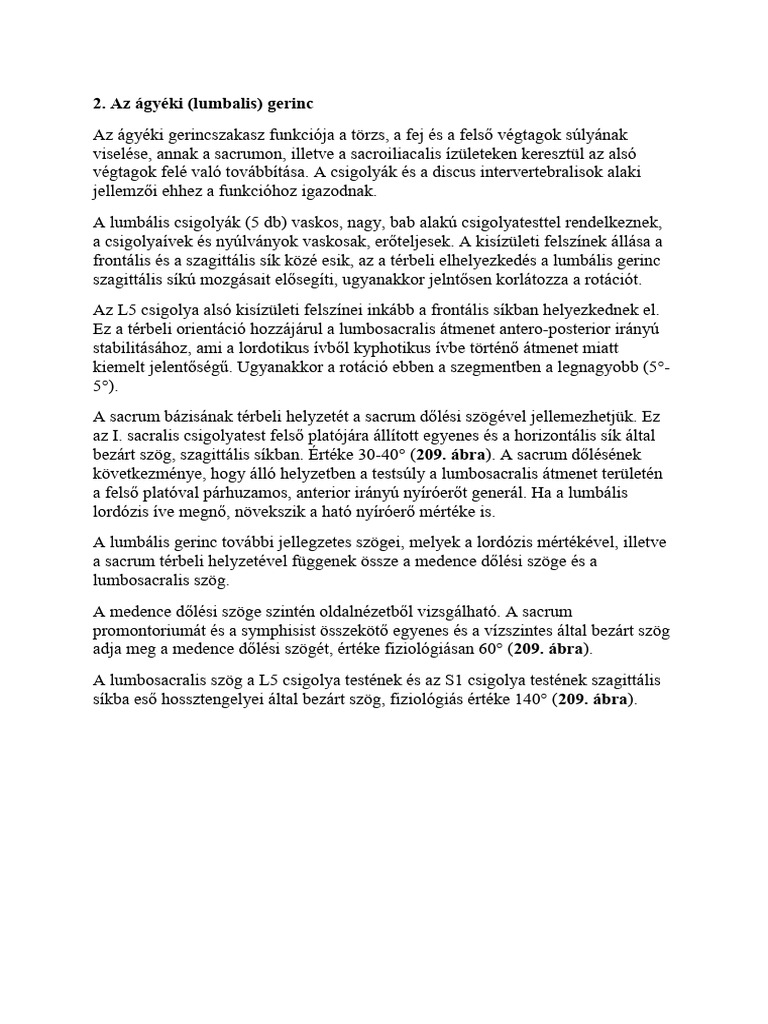 A Lumbális Gerinc Vizsgálata | PDF A Lumbális Gerinc Vizsgálata | PDF