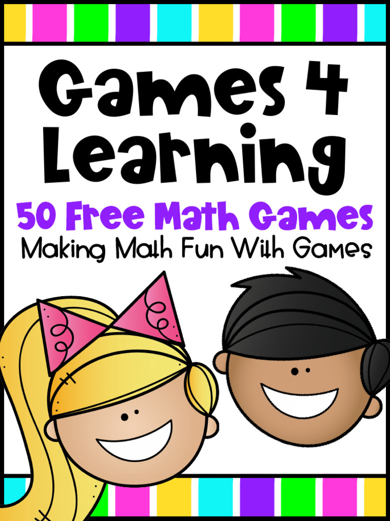 Fifty Free Math Games | PDF | Multiplication | Mathematics