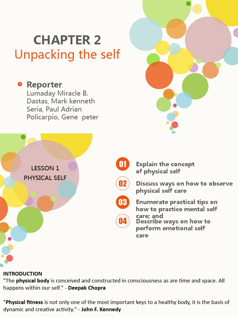 Physical Self | PDF | Thought | Emotions