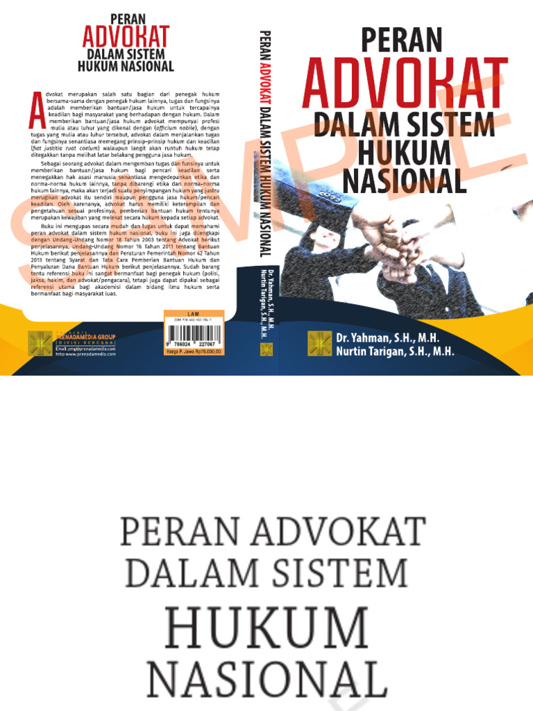 Buku Peran Advokad Dalam SHN | PDF