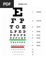 Jaeger Chart | PDF | Diseases Of The Eye And Adnexa | Optics