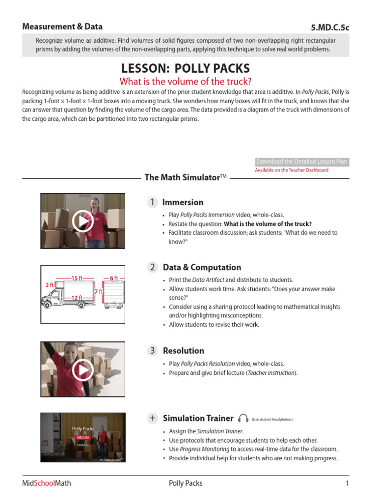 5.MD.C.5c Volume Additive Real World | PDF | Volume | Simulation