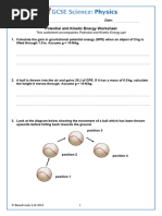 Rugby Physics | PDF | Collision | Force
