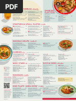 Camile Thai Menu and Nutritional Info | PDF | Thai Cuisine | Curry