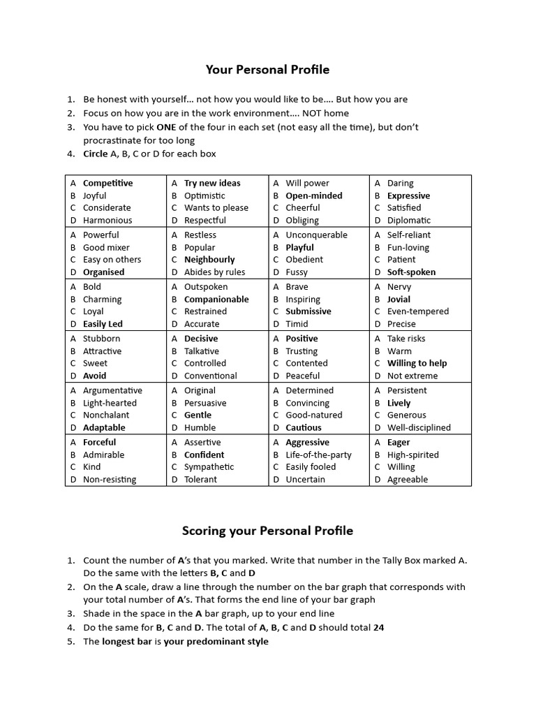 Self Evaluation | PDF