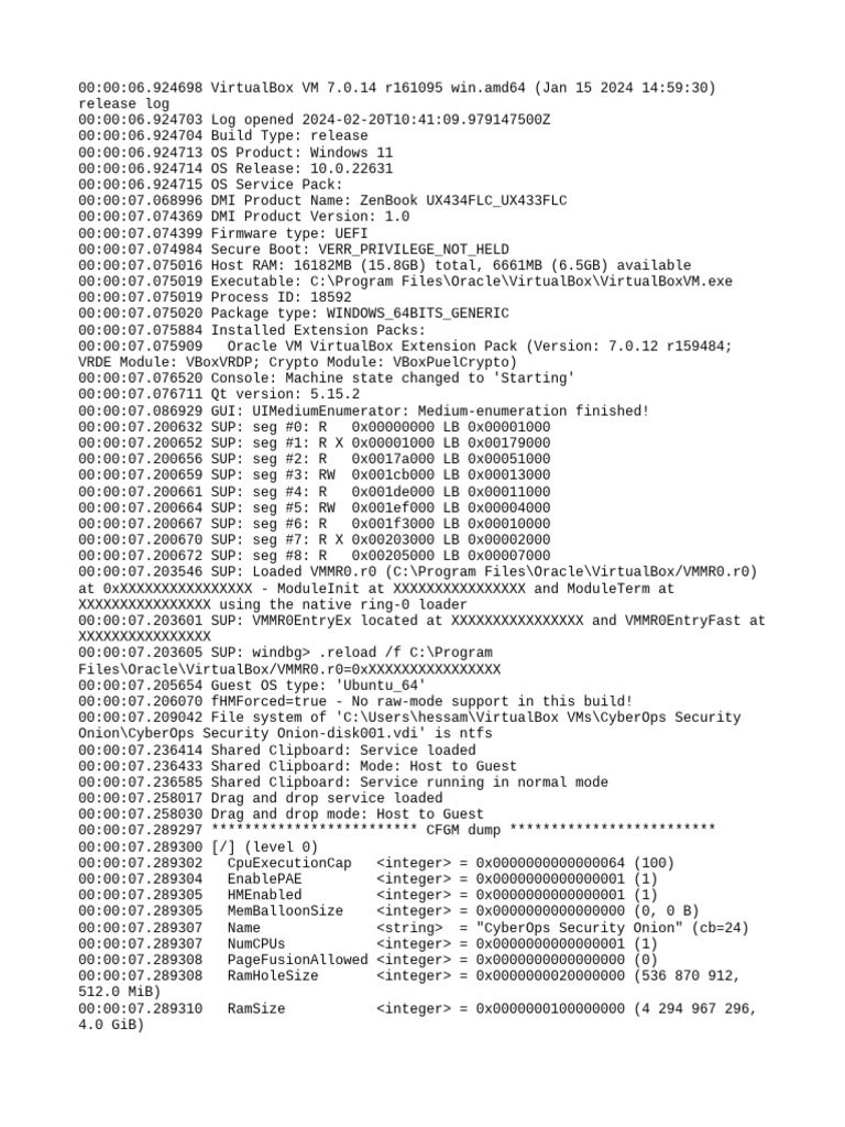 VBox | PDF | Software Engineering | System Software